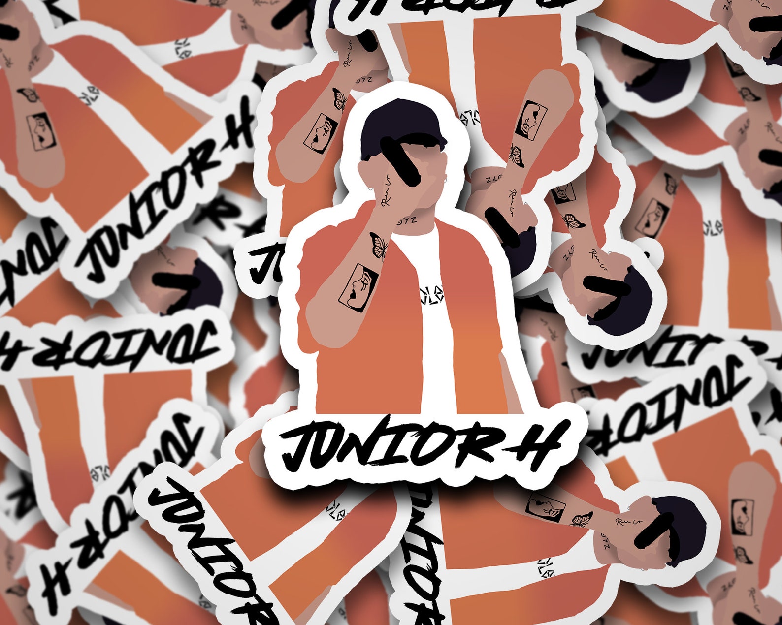 Junior H Sticker Sad Boyz Stickers Rancho Humilde Stickers Corridos ...