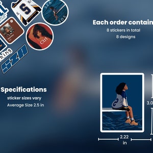 Sza Stickers, Sza Sticker, Sza Fan Stickers, Sza , Sza Jibbitz, Singer ...
