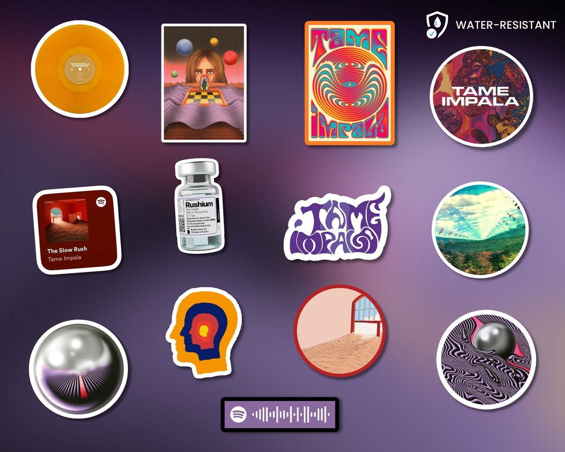Tame Impala Sticker Tame Impala Tame Impala Shirt Tame Impala Poster ...