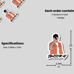 Junior H Sticker Sad Boyz Stickers Rancho Humilde Stickers - Etsy