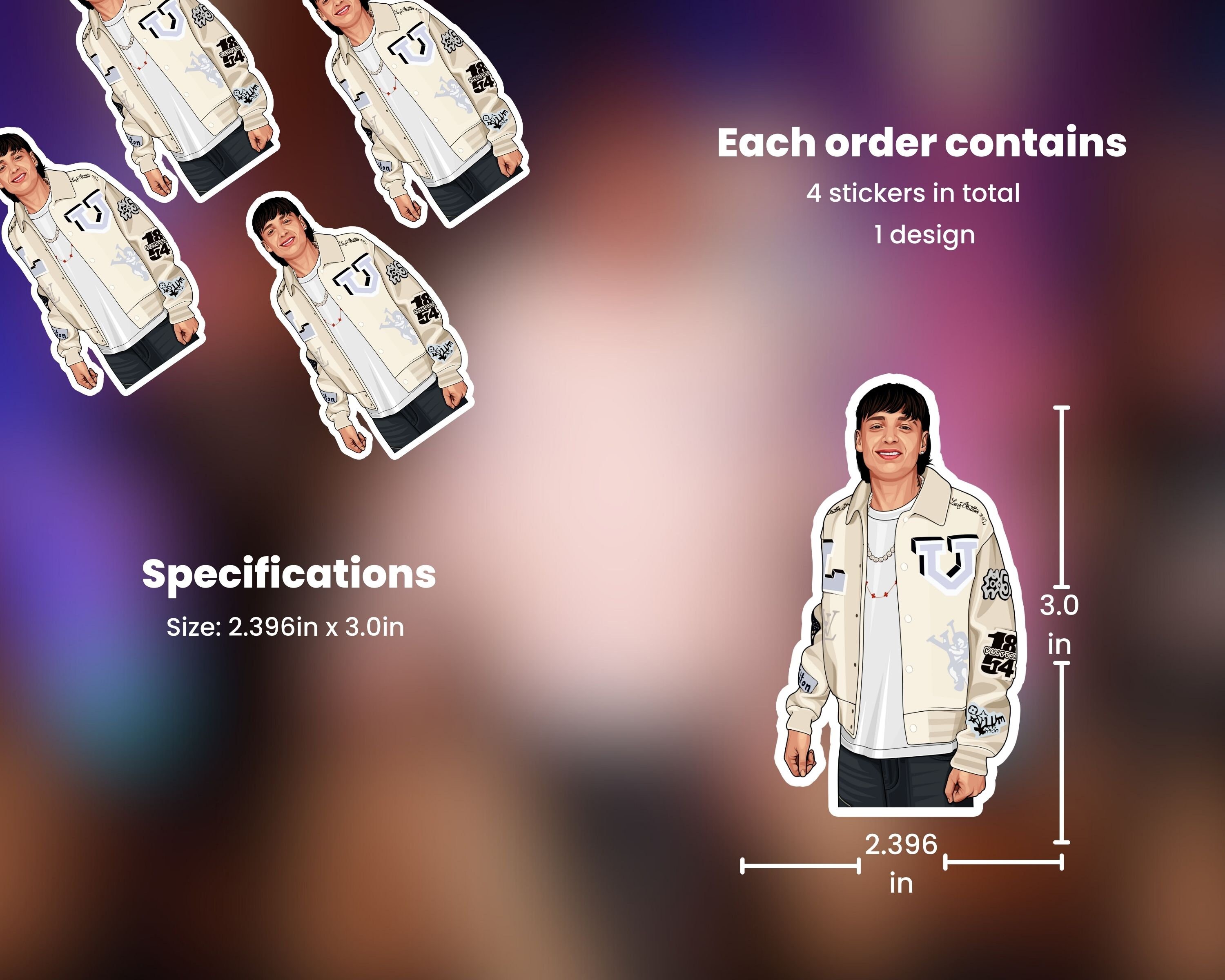 Peso Pluma Stickers, Corridos Stickers, Gifts, Ella Baila Sola, Peso ...