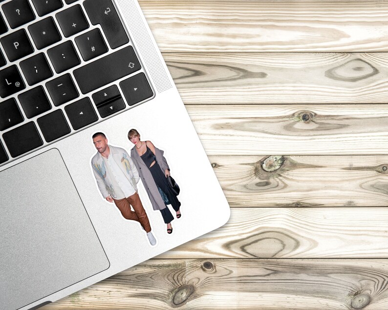 Taylor Swift Travis Kelce Sticker, Swifties, Kansas City Chiefs, NFL ...