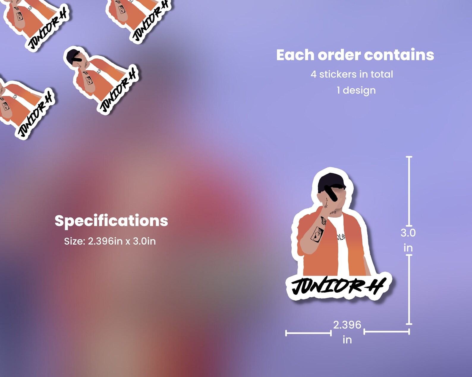 Junior H Sticker Sad Boyz Stickers Rancho Humilde Stickers Corridos ...