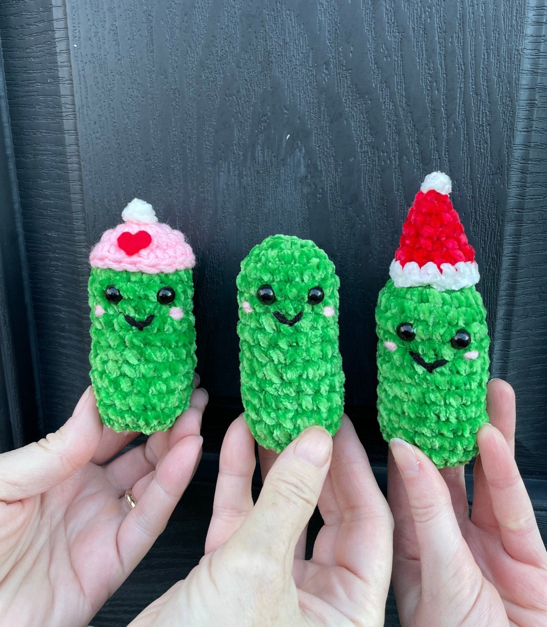 Sweet Baby Gherkin/ Crochet Pickle/valentine’s Pickle/ Santa Pickle ...