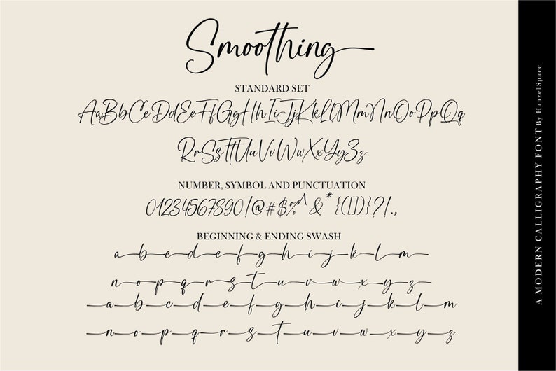 Smoothing - Script Font, Website Font, Beautiful Font, Handwritten Font ...