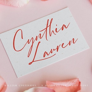 Modern Calligraphy, Wedding Font, Handwritten Script, Branding Font ...