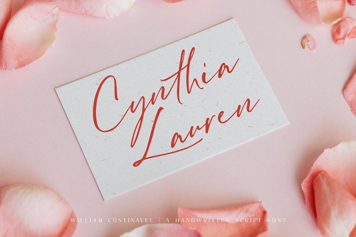 Modern Calligraphy, Wedding Font, Handwritten Script, Branding Font ...