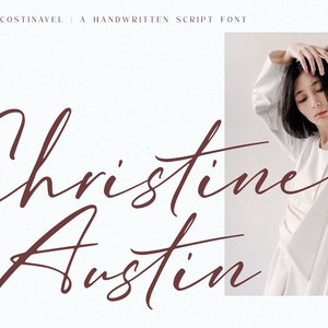 Modern Calligraphy, Wedding Font, Handwritten Script, Branding Font ...