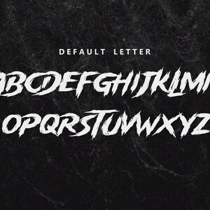 Storm Gust Brush Font, Horror Font, Movie Font, Cover Font, Lettering ...