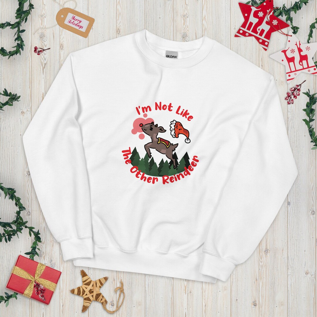 Rudolph the Red Nosed Reindeer Christmas Sweatshirt, Christmas Movie ...