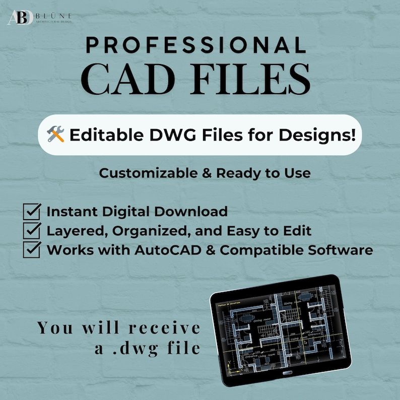 Customizable CAD Files for Any of My Designs – Digital Download - Etsy