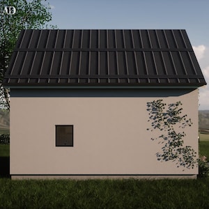 18x25 House Plans 2 Bedroom 1 Bath With Material List | 900 SF | Two ...