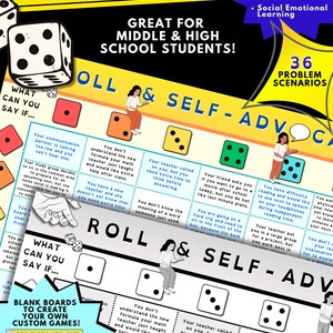 Self-advocacy Activities & Games: Social Problem Solving Scenarios and ...