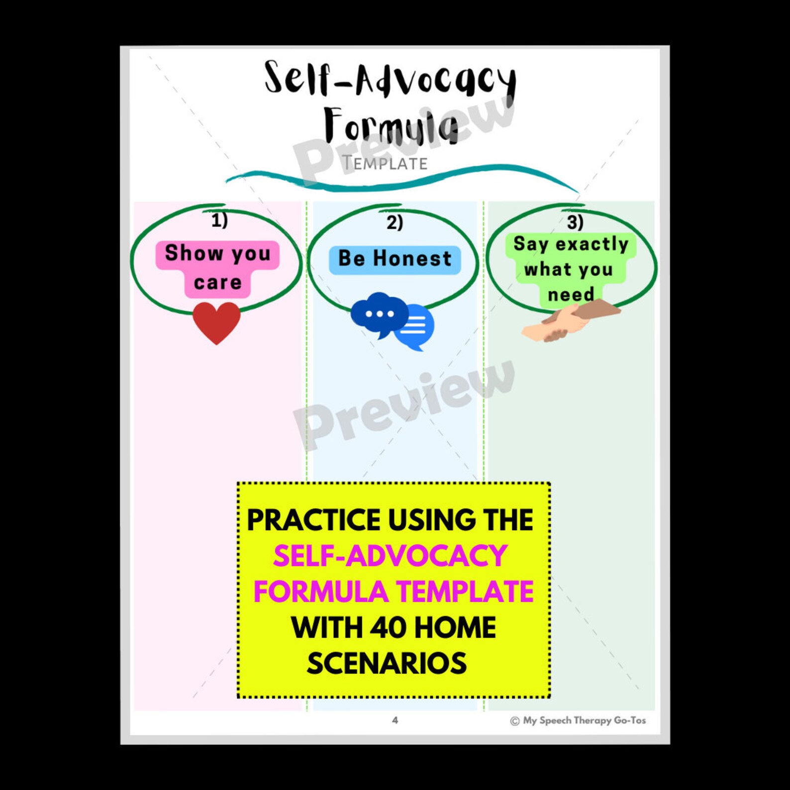 Self-advocacy at HOME Life Skills Problem Solving Scenarios for Older ...
