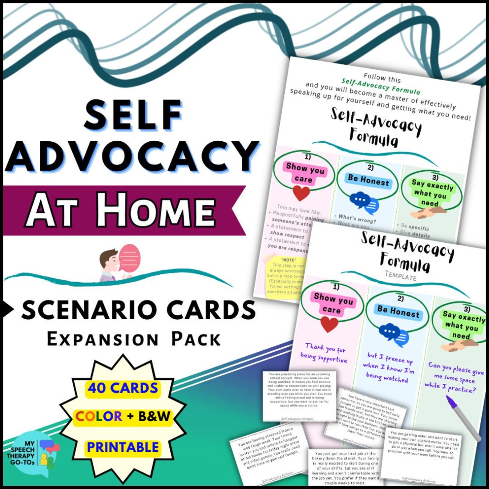 Self-advocacy at HOME Life Skills Problem Solving Scenarios for Older ...
