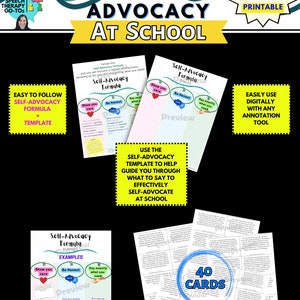 Self-advocacy at SCHOOL Life Skills Problem Solving Scenarios for Older ...