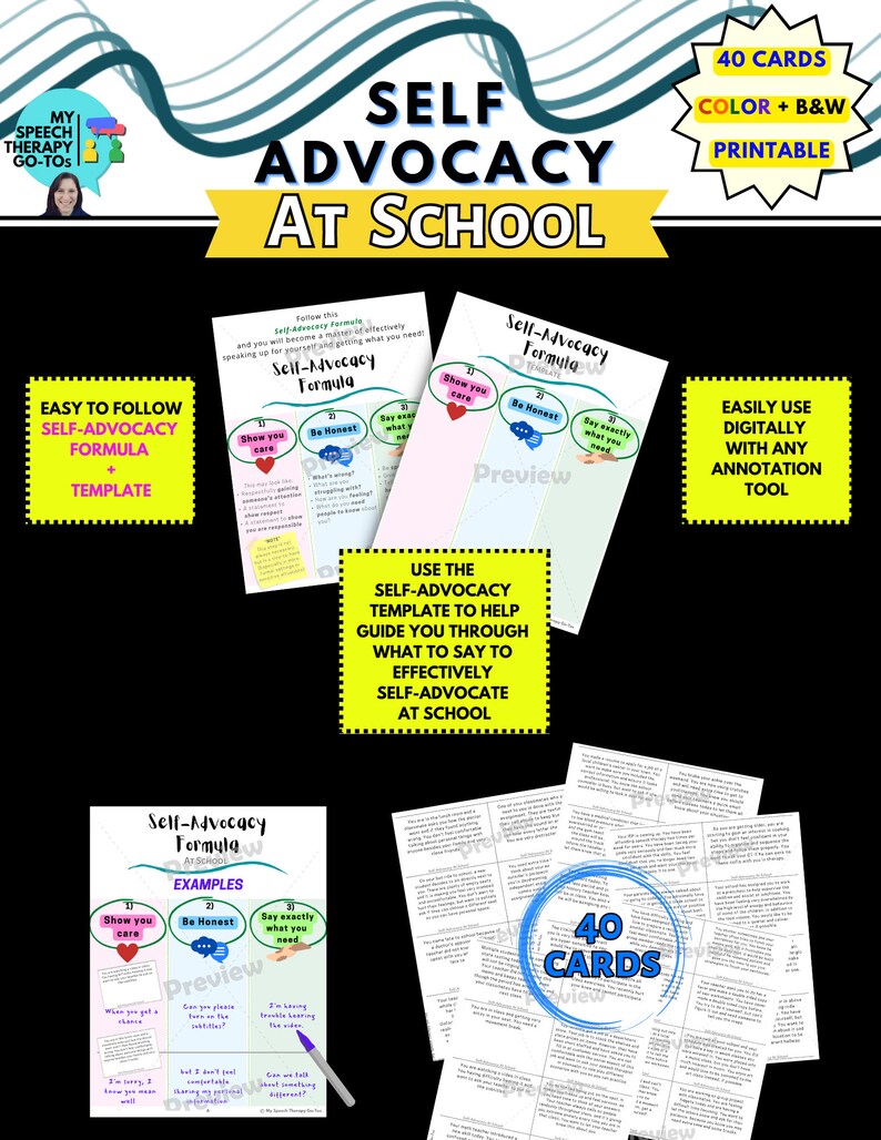 Self-advocacy at SCHOOL Life Skills Problem Solving Scenarios for Older ...