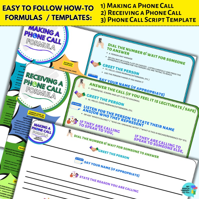 How to Make a Phone Call | Leave a Voicemail | Take a Message | Job ...