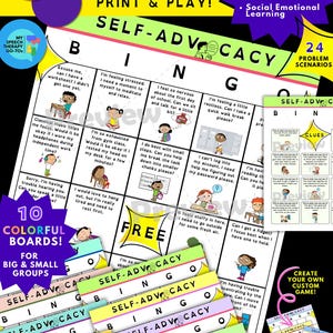 Self-advocacy Activities & Games: Social Problem Solving Scenarios and ...