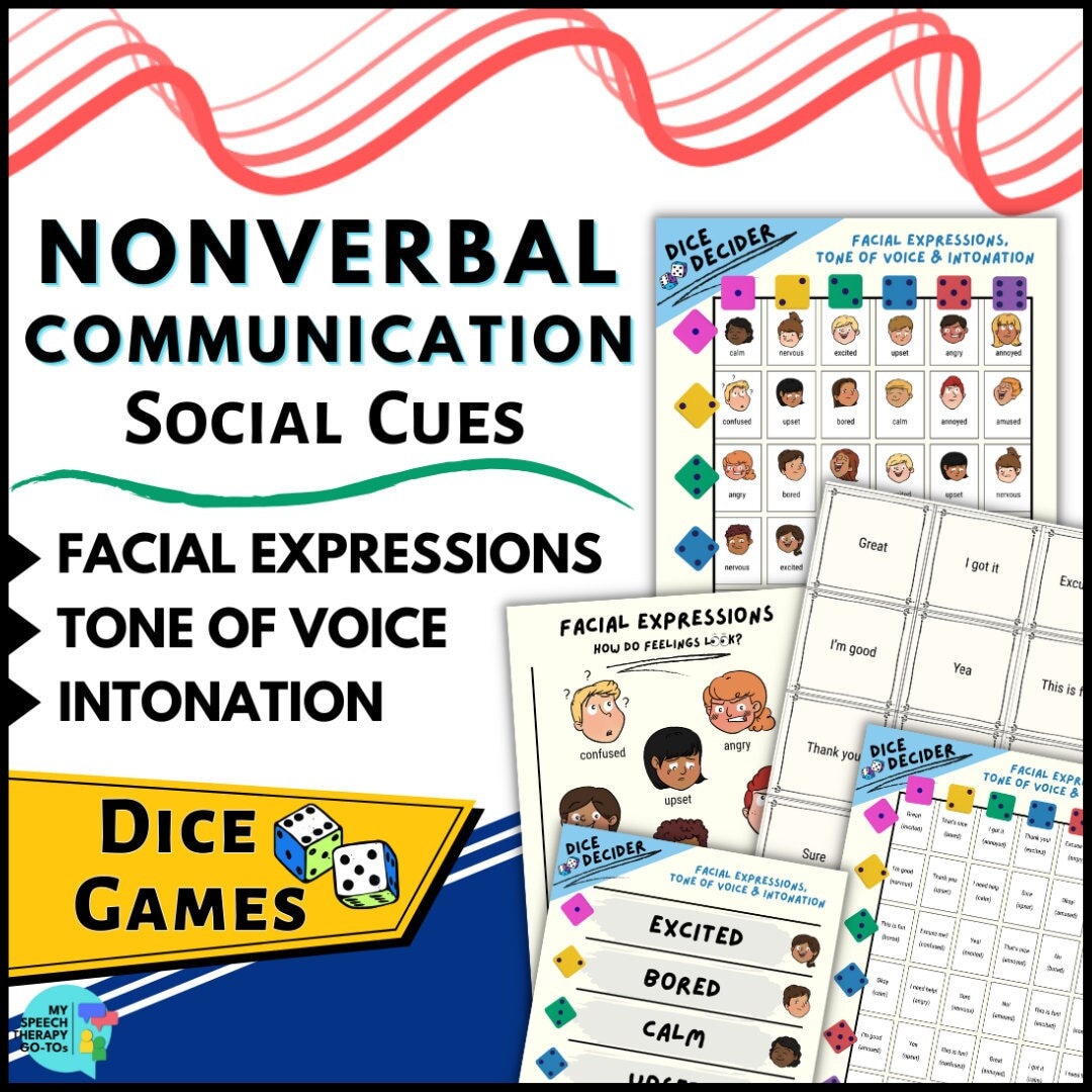 Nonverbal Communication Social Cues Facial Expressions Tone of Voice ...