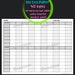 Student Data Tracker Sheet: Speech & OT Therapy Data Log (digital ...