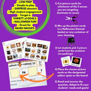 FALL/HALLOWEEN Social Questions Opinion Writing Sentence Building 5 ...