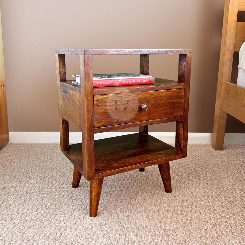 Mcm End Table Drawer - Etsy