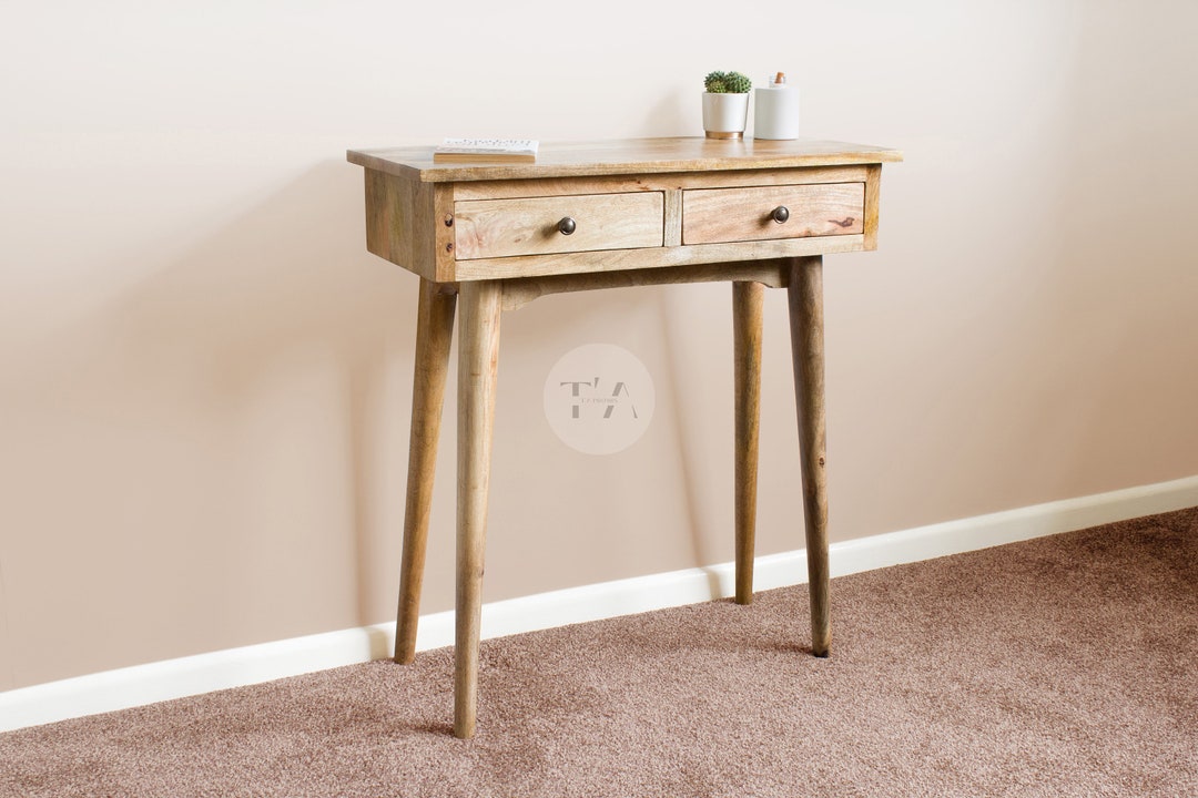 Hallway Console Table With Drawers • Narrow Console Table • Console ...