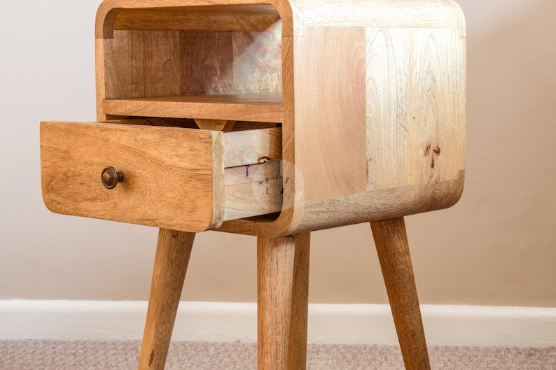Pair of Small Bedside Tables With Drawers • Pair Bedside Tables ...