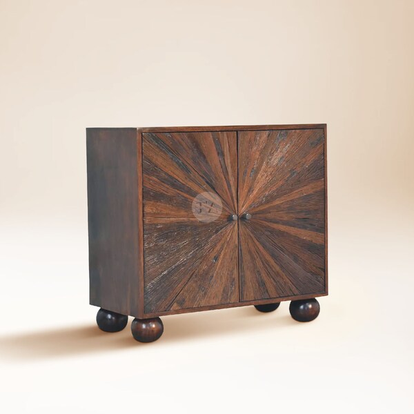 Rustic Wood Small Cabinet - Etsy