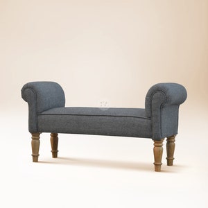 Bedroom Bench Upholstered for End of the Bed Indoor Bench for Entryway ...