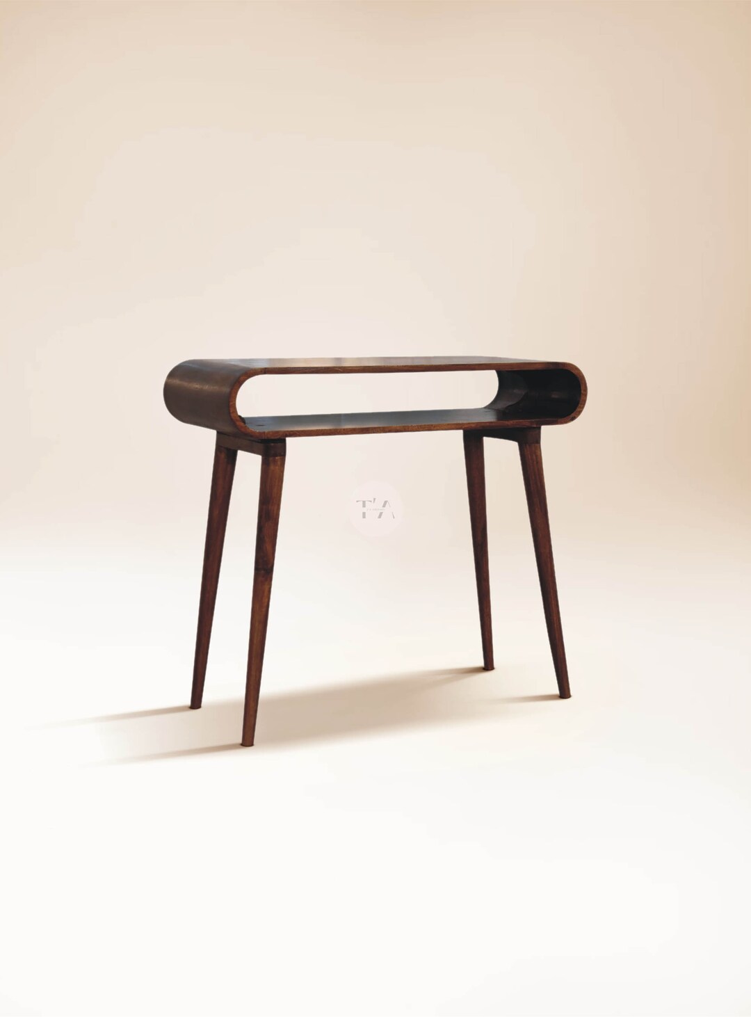 Oval Console Table for Hallway Tall Console Table Thin Narrow Hallway ...