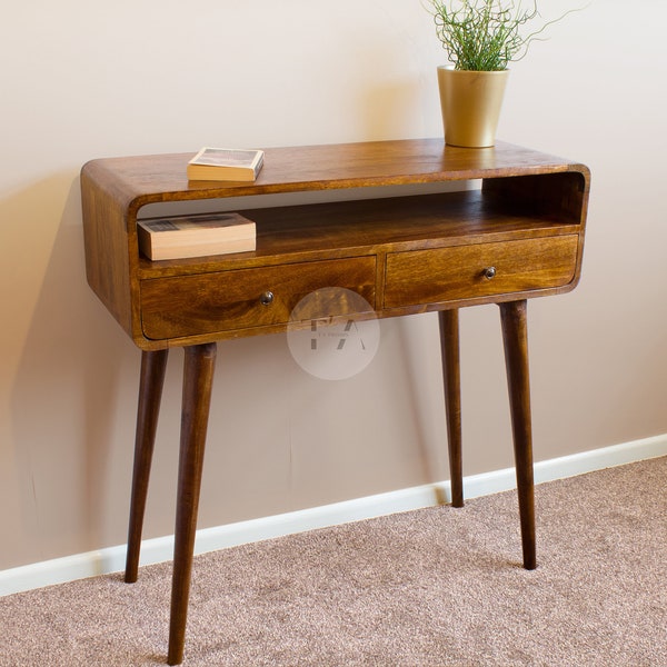 Console Table With Drawers - Etsy UK
