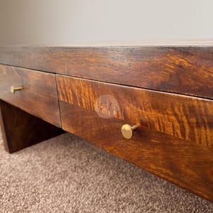 Curved Edge Tv Unit Design • Arched Tv Stand Rounded Edges • Solid Wood ...