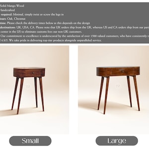 Oval Dressing Table • Makeup Dresser Table • Modern Console Table ...