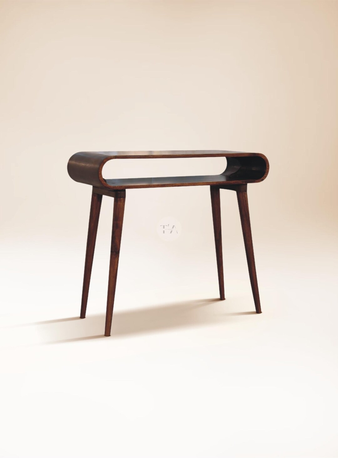 Oval Console Table for Hallway Tall Console Table Thin Narrow Hallway ...