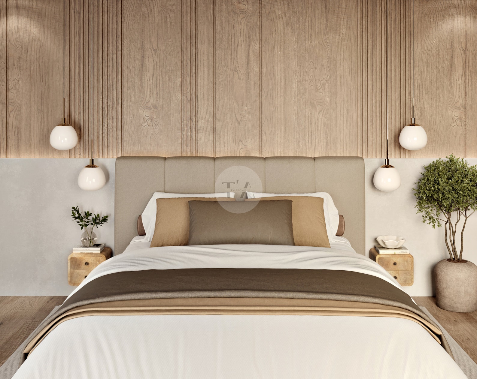 Scandinavian Floating Nightstand • Small Wooden Floating Nightstand Oak ...