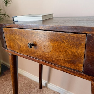 Oval Dressing Table • Makeup Dresser Table • Modern Console Table ...