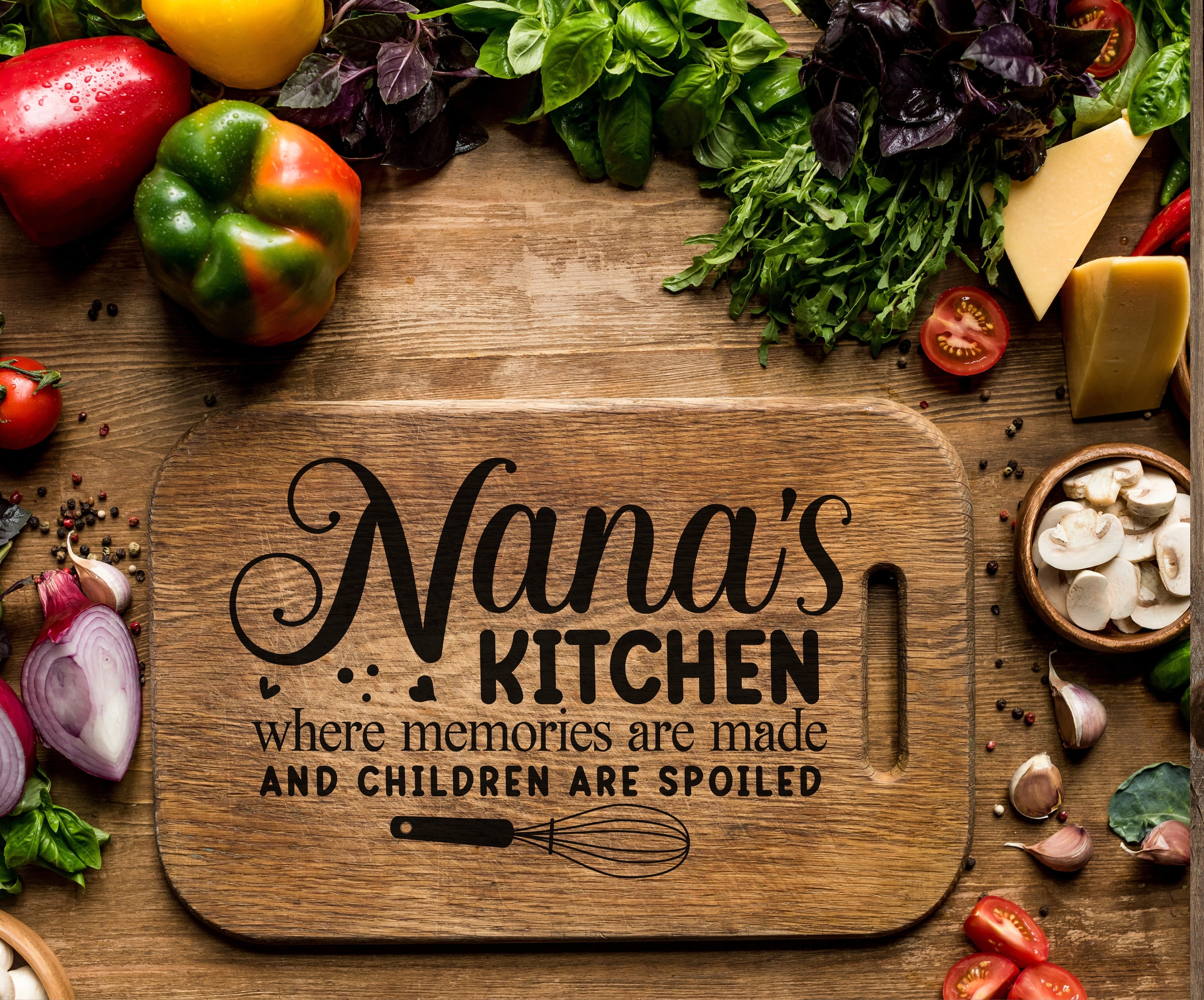 Cutting Board Bundle SVG, Cutting Board Stencils Bundle Kitchen Svg ,bundle Kitchen Svg Kit ...