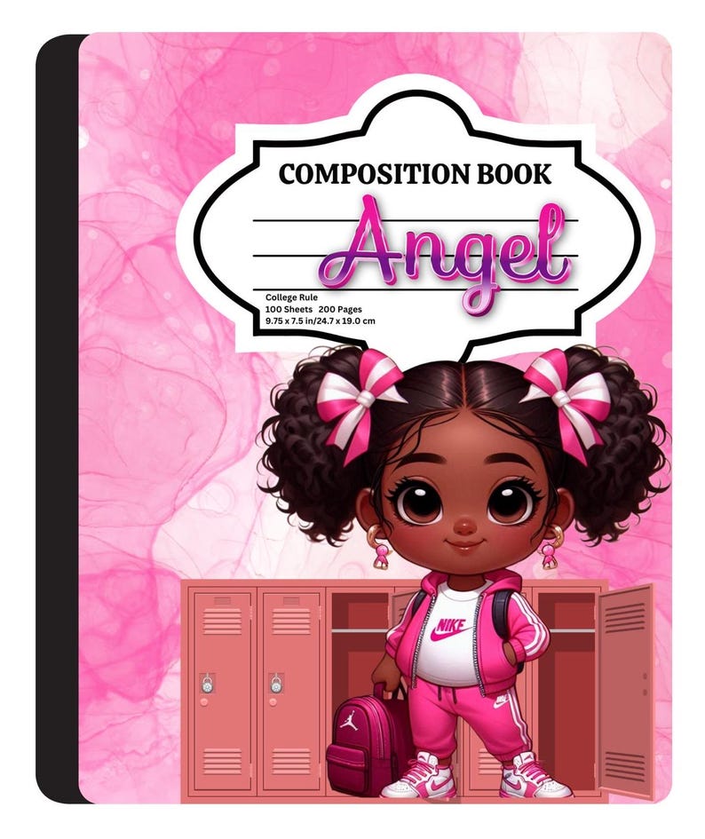 Personalized Composition Notebook, Custom Name Notebook, Custom ...