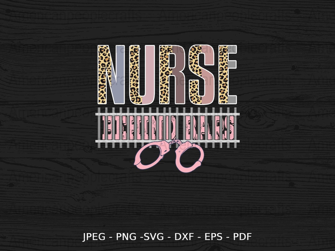 Correctional Nurse SVG Prison Nurse Svg, Png Instant Digital Download ...