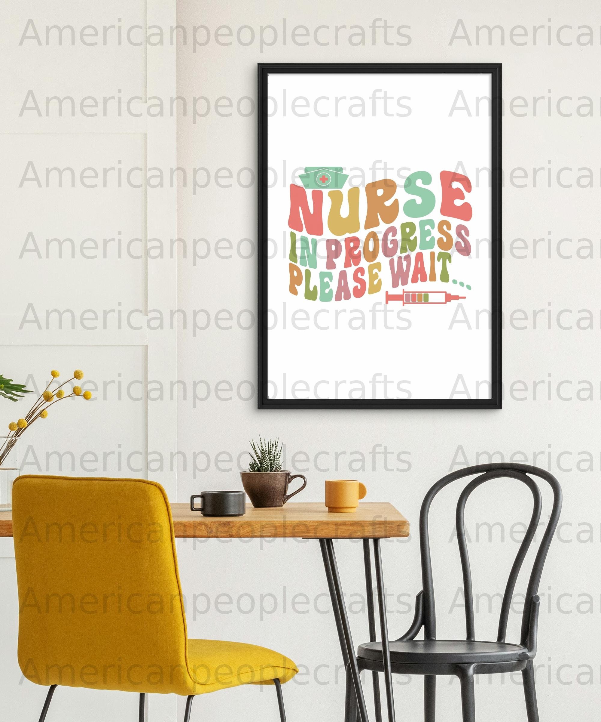 Nurse in Progress PNG Nursing Student SVG - Etsy