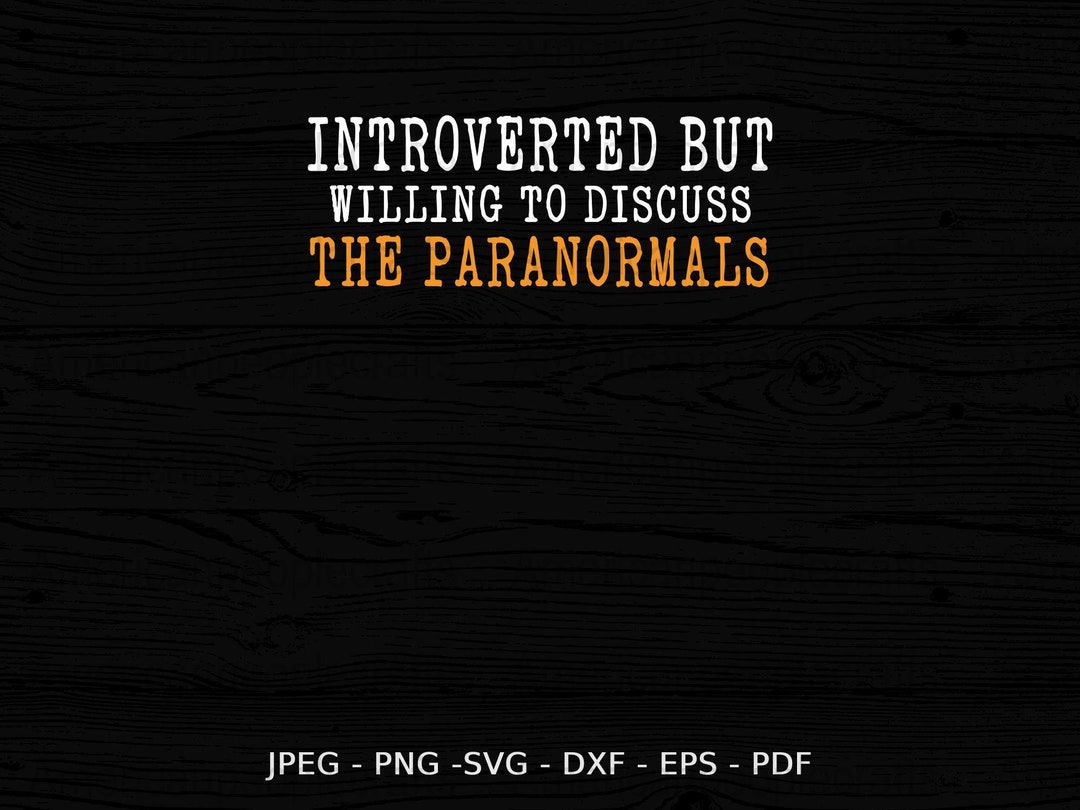 Paranormal Researcher Ghost Hunting SVG - Etsy