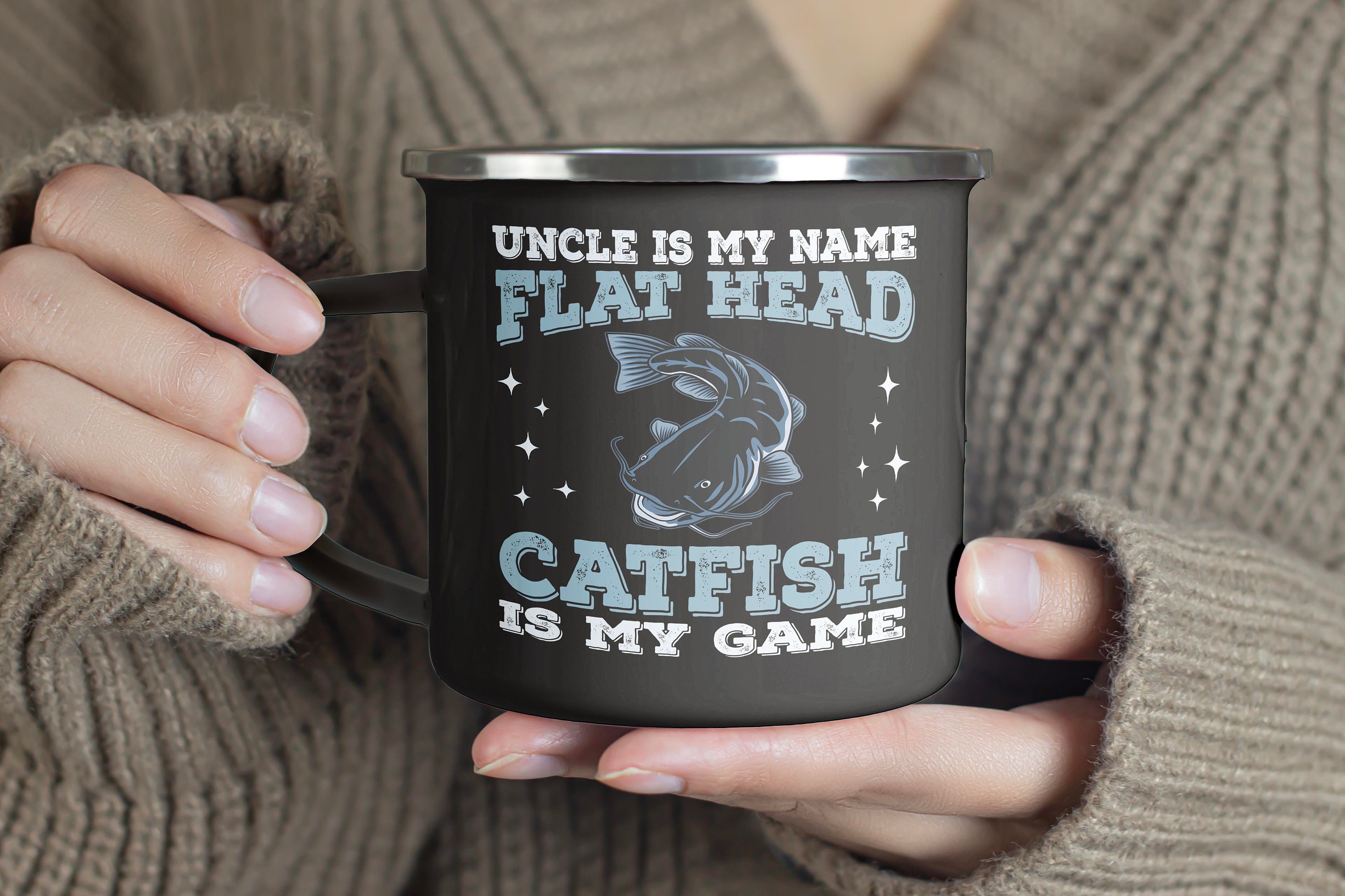 Flathead Catfish SVG PNG - Etsy