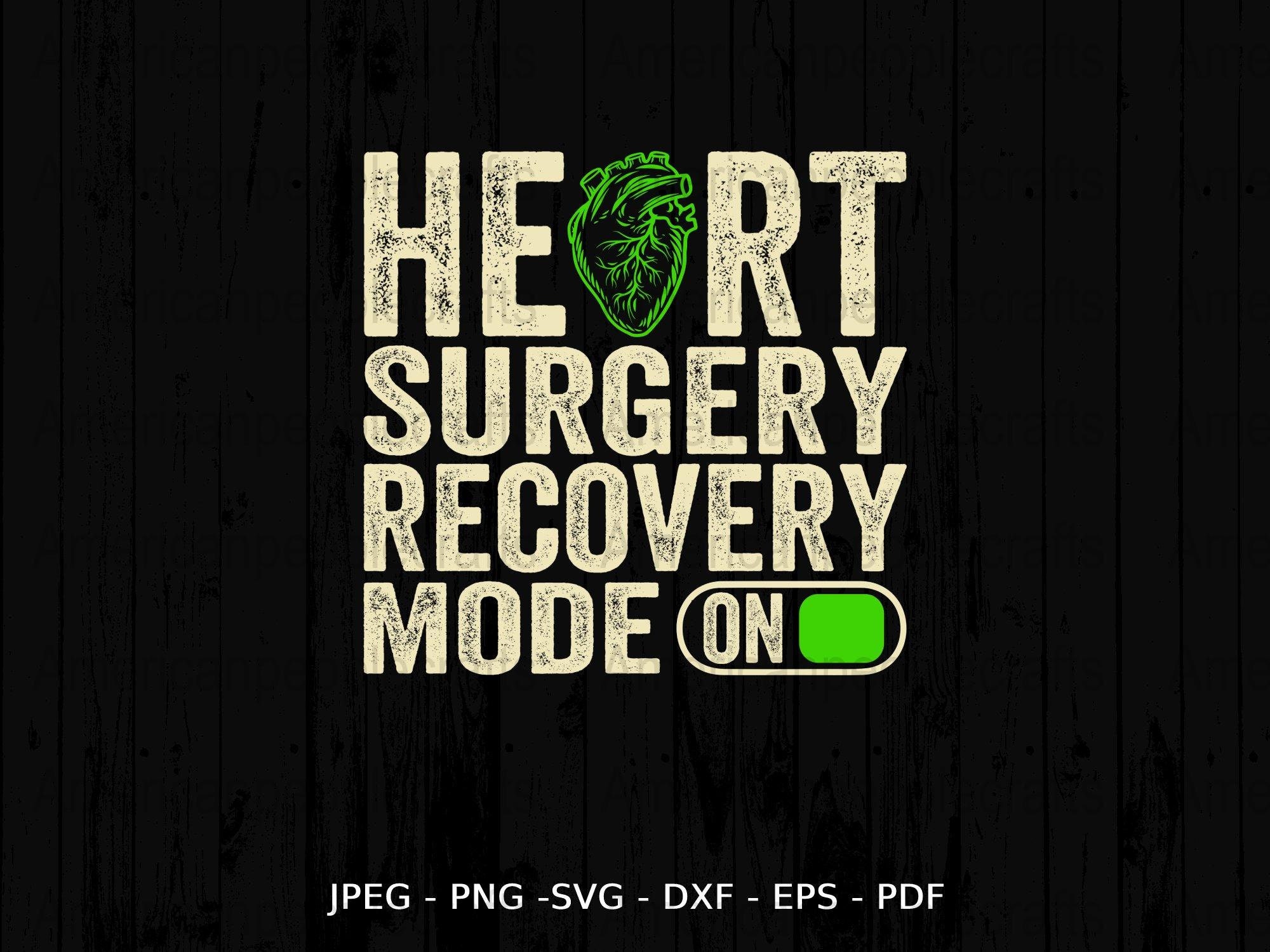 Open Heart Surgery SVG Heart Transplant Post Surgery Digital Download ...