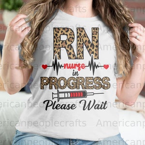 Nurse in Progress PNG Nursing Student SVG - Etsy