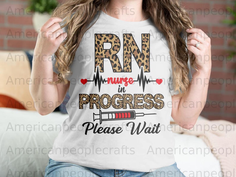 Nurse in Progress PNG Nursing Student SVG - Etsy