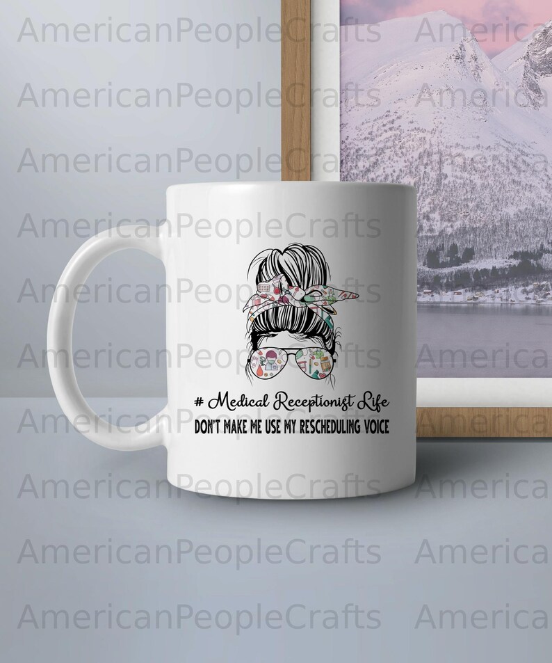 Healthcare Medical Receptionist Sublimation Receptionist Quote PNG ...