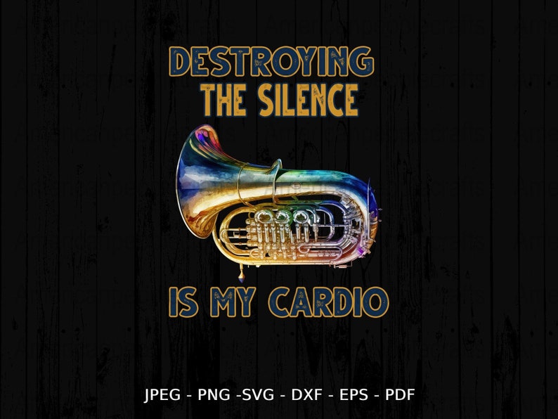 Euphonium Svg Baritone Silhouette Png - Etsy