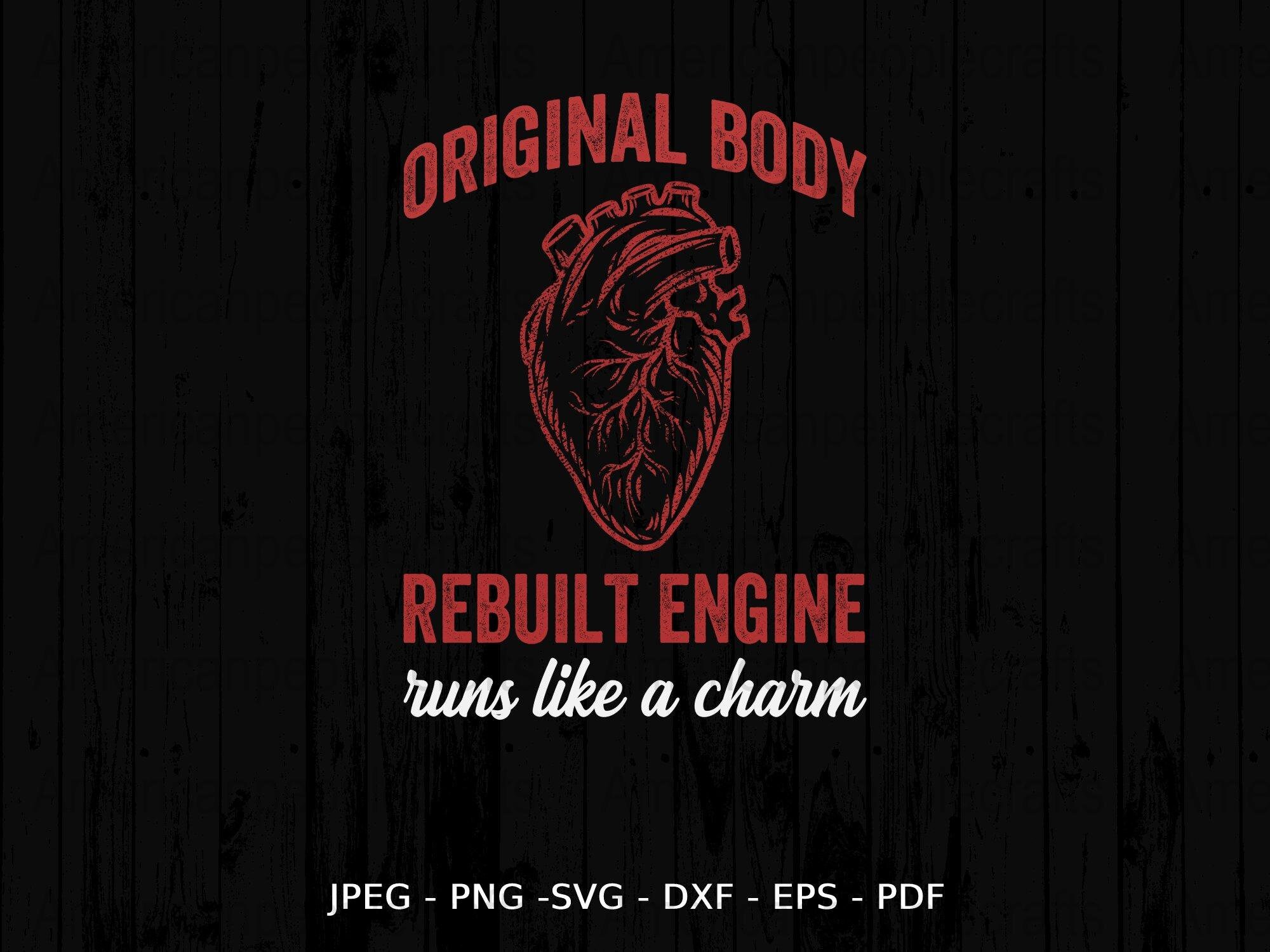 Open Heart Surgery SVG Heart Transplant Post Surgery Digital Download ...